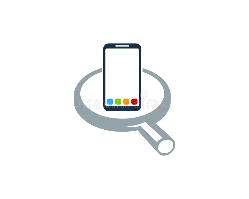 Computer Smartphone Logo Icon Design Stock Vector - Illustration of ...