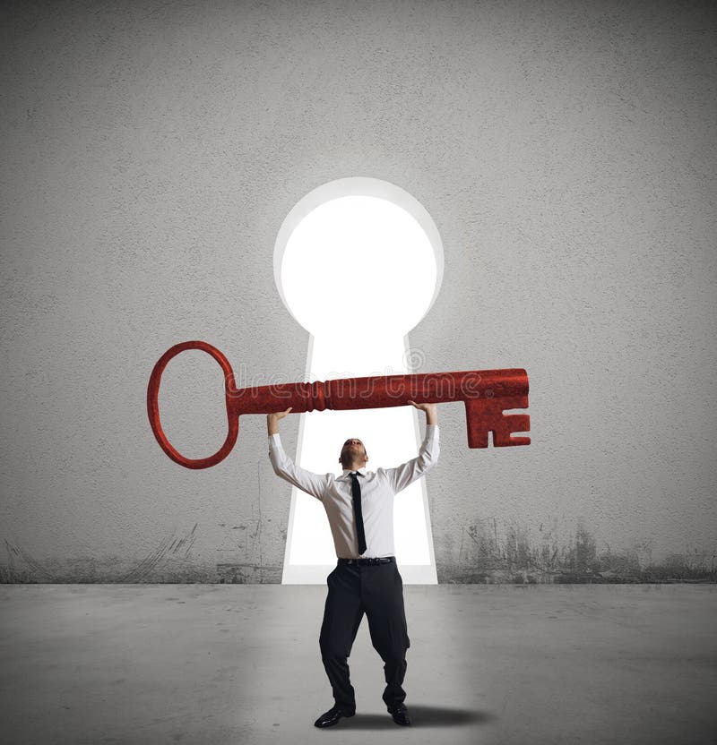 Find the solution key stock image. Image of illumination - 51907617