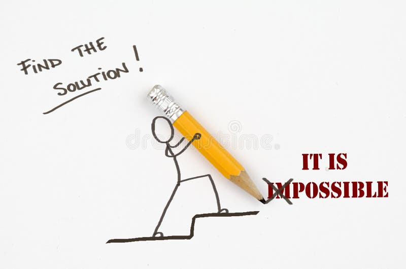 Find the Solution! it is Possible Stock Image - Image of change ...