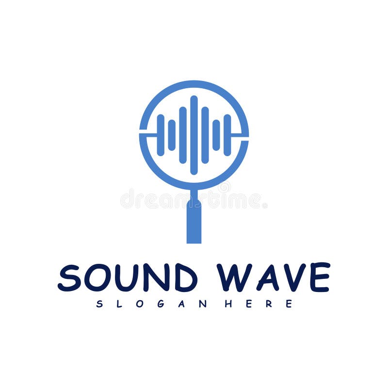 Find Sound Wave Logo Design Concept Vector. Sound Wave Illustration ...