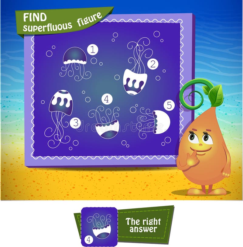 Find Superfluous Figure Jellyfish Stock Illustration - Illustration of ...