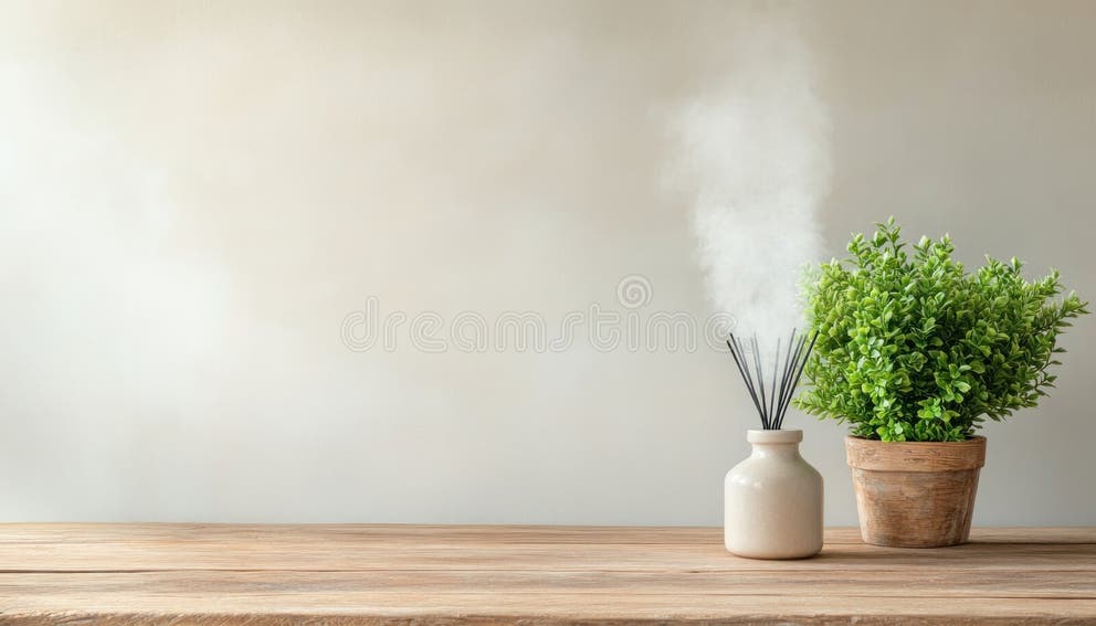 Immerse Yourself in Serenity with this Captivating Scene of a Diffuser ...