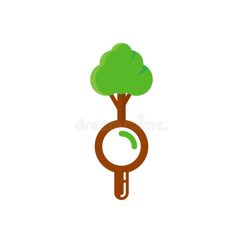 Find Tree Logo Icon Design stock vector. Illustration of element ...