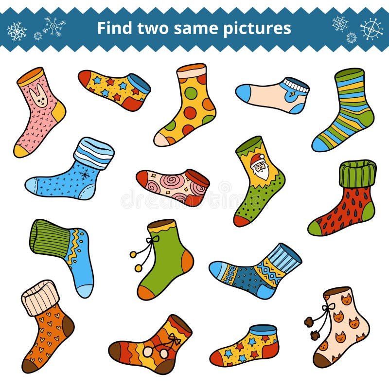 Exercises for Children - Needs To Paint the Presents in Relevant Color ...