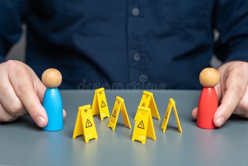 Find Understanding between People and Reach a Compromise. Stock Photo ...