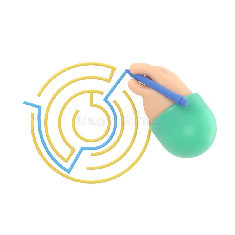 Exit. Circle Floor Sign, with Arrow Symbol and Text in the Middle Stock ...