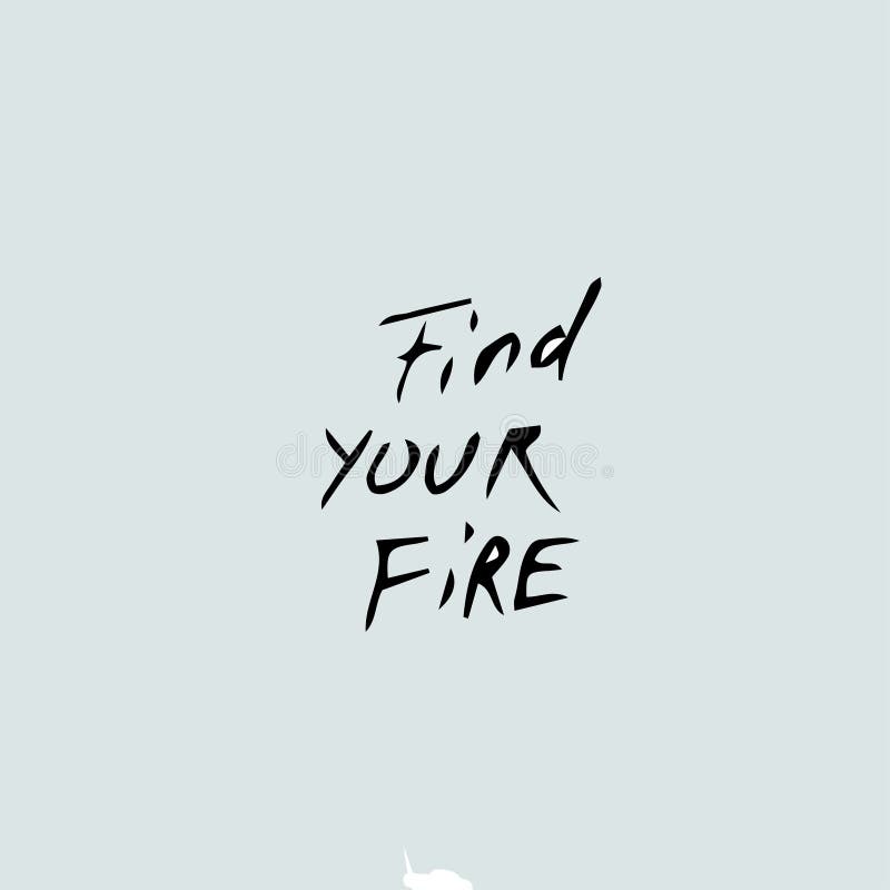 Find Your Fire Vector Illustration Stock Vector - Illustration of ...