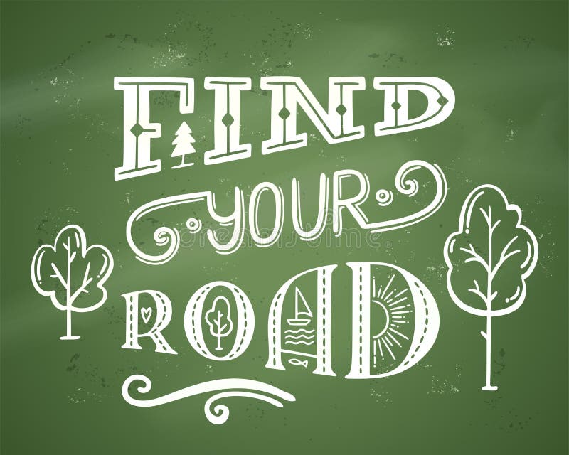 Your Way Road Arrow Direction Moving Forward Stock Illustration ... Your Way Road Arrow Direction Moving Forward Stock Illustration ...
