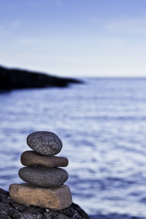 Find your Zen stock image. Image of blue, sculpture, four - 26070975