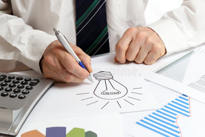 Finden einer neuen Idee stockfoto. Bild von hintergrund - 54461192