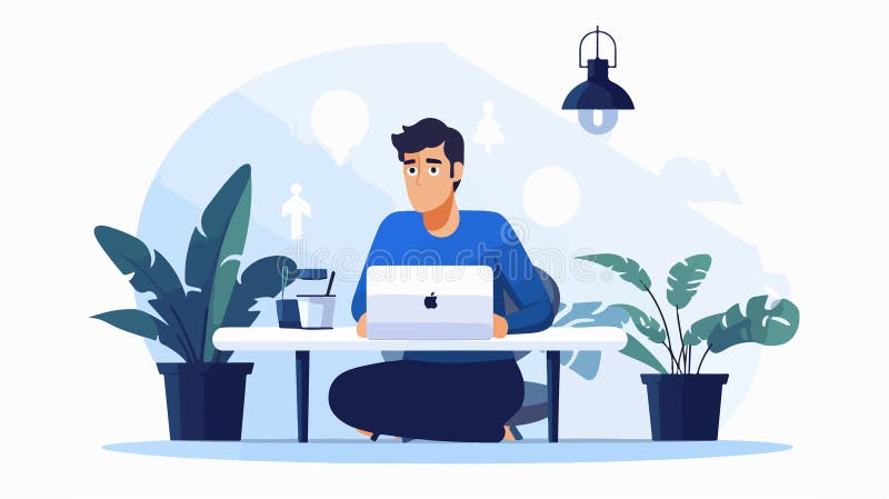 Finding Answer Creative Idea Research Concept Illustration Stock Vector ...