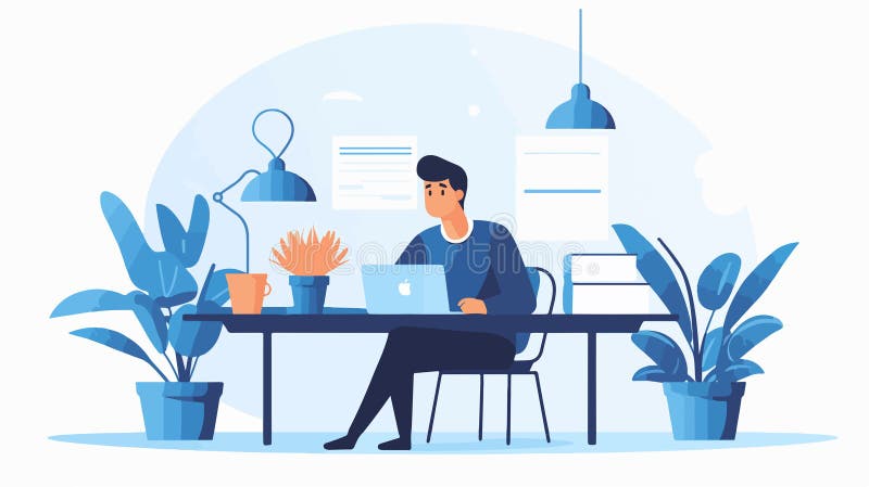 Finding Answer Creative Idea Research Concept Illustration Stock Vector ...