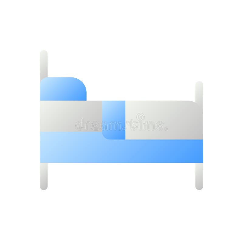 Finding Bed To Sleep Flat Gradient Two-color Ui Icon Stock Vector ... Finding Bed To Sleep Flat Gradient Two-color Ui Icon Stock Vector ...