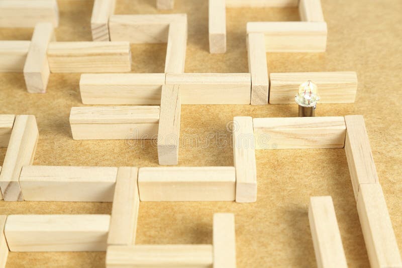 Finding the exit stock photo. Image of exit, game, answer - 213656410