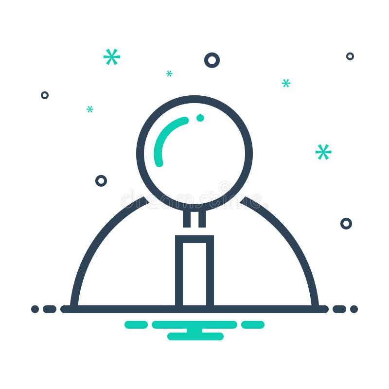 Black Mix Icon for Finding, Solutions and Research Stock Vector ...