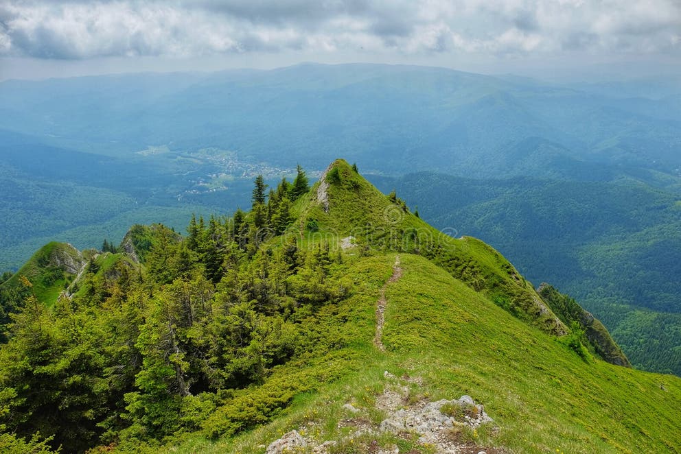 Ciucas Mountains in Romania. Stock Image - Image of scenic, blue: 119408175