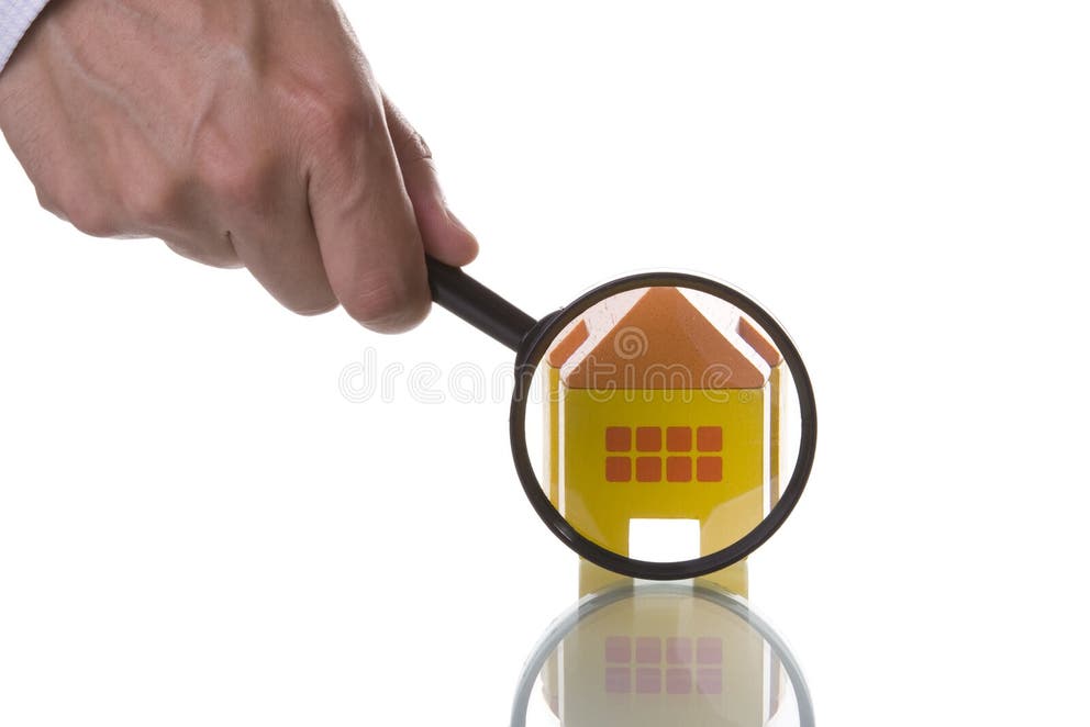 Finding a house stock image. Image of concept, inspect - 5448889