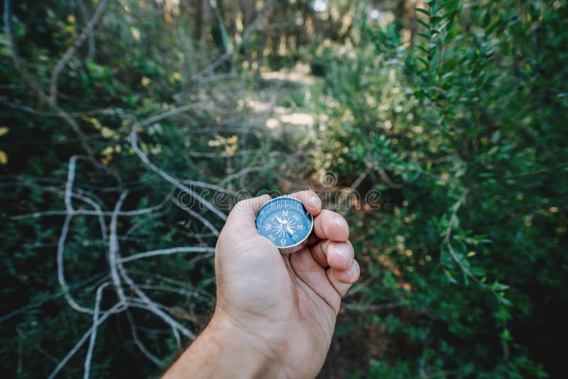 Finding Our Way in Nature with a Compass, Looking for the Right ...