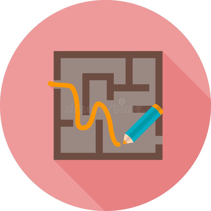 Finding Path stock vector. Illustration of leadership - 101085198