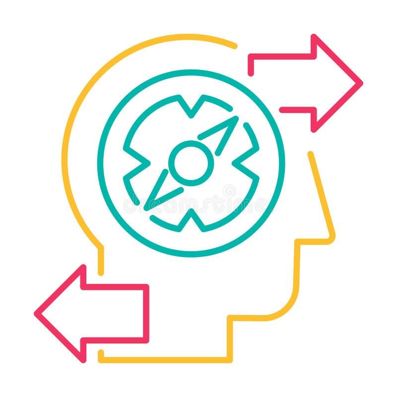 Finding Problem Solution Thin Line Vector Icon Stock Vector ...