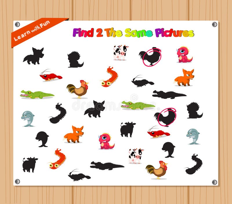 Finding the Same Picture Educational Game for Preschool Children with ...