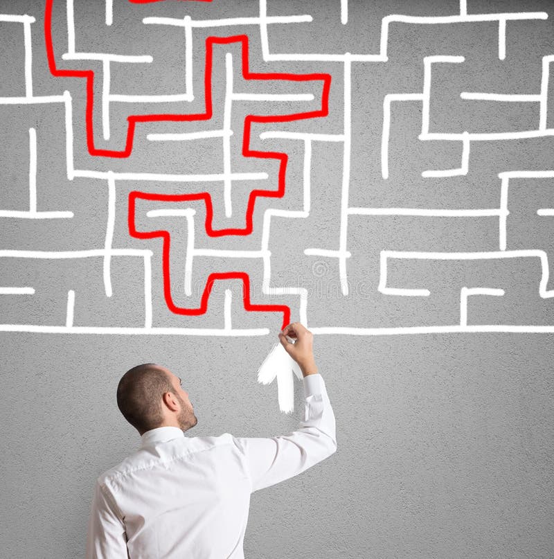 Finding the solution stock image. Image of complicated - 92560363 Finding the solution stock image. Image of complicated - 92560363