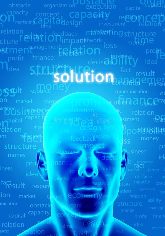Brainwave Psychology Concept Stock Illustration - Illustration of logic ...