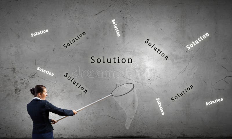 Finding solution stock photo. Image of success, corporate - 45855770