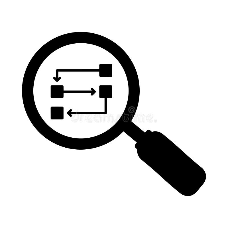 Finding Solutions Icon, Problem Solution Stock Illustration ...