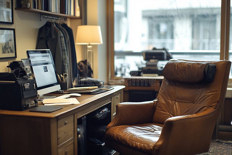 Finding Tranquility in an Office Quiet Zone for Focused Work Stock ...