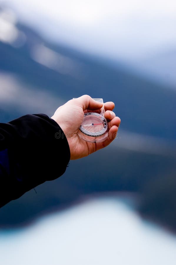 Finding the way stock image. Image of leader, hand, expedition - 825553