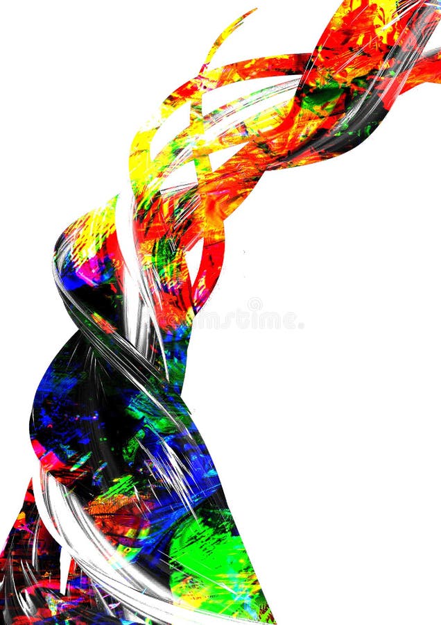 Fine Abstract Art Gallery A99 Stock Illustration - Illustration of hand, textile: 281461569