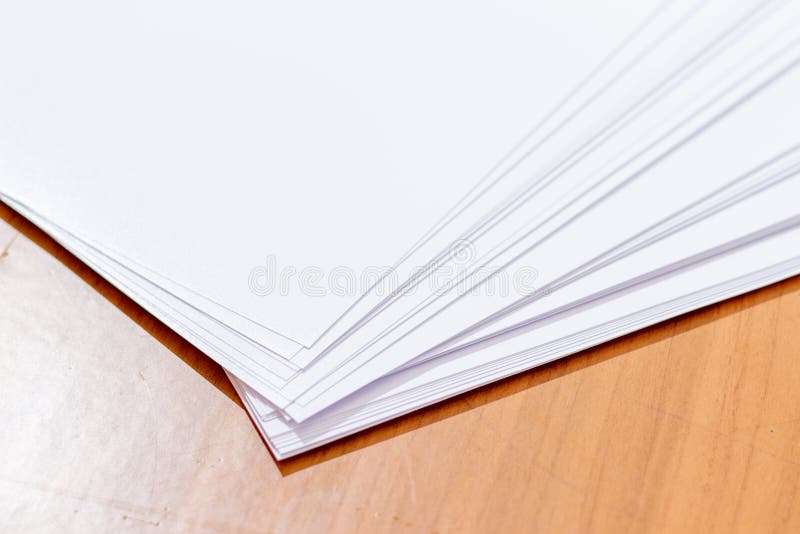 Fine Art Cotton Paper for Inkjet Printers Stock Photo - Image of ...