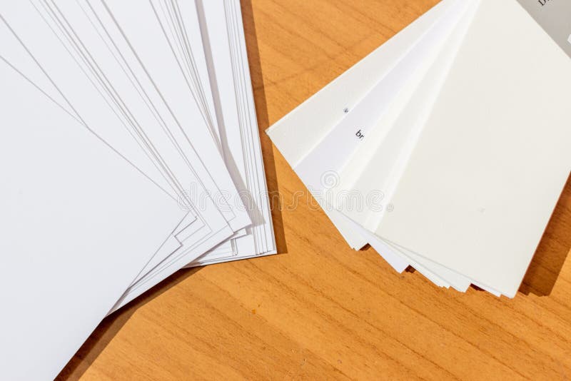 Fine Art Cotton Paper for Inkjet Printers Stock Image - Image of paper ...