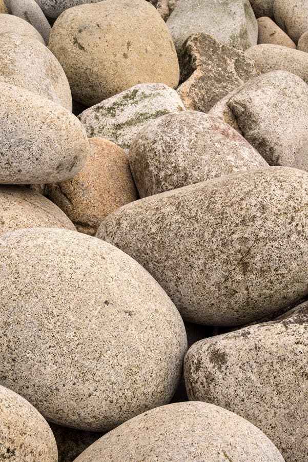 Fine Art Image of Large Rounded Rocks on Beach Stock Image - Image of ...