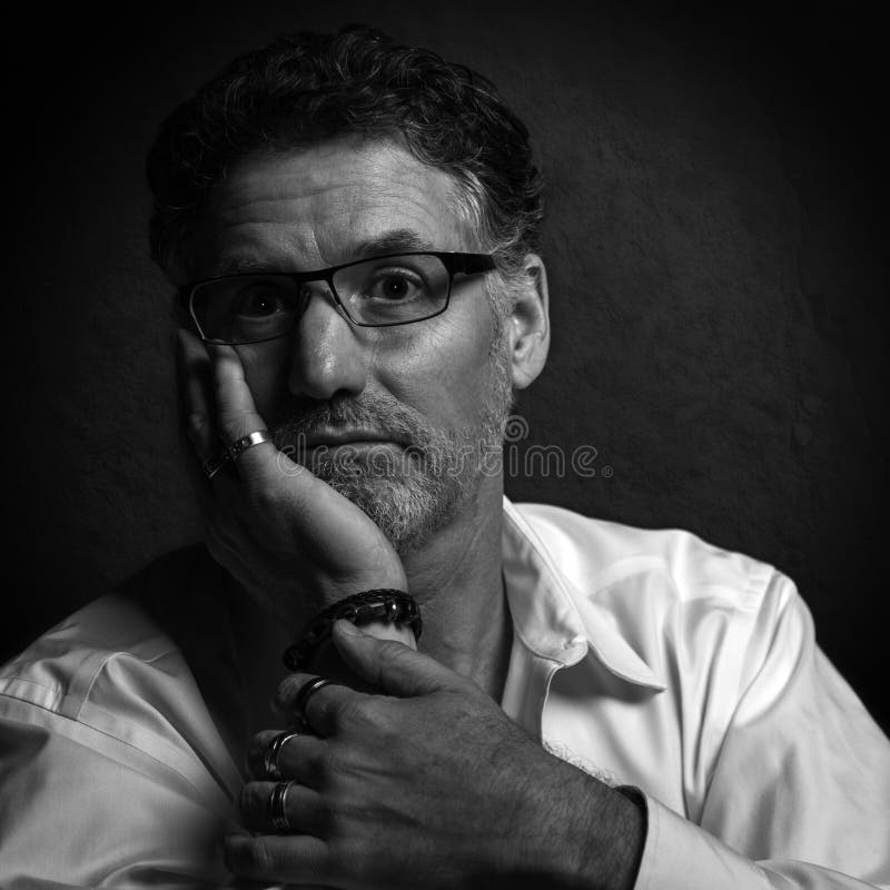 Handsome Mature Business Man Isolated on White Stock Image - Image of ... Handsome Mature Business Man Isolated on White Stock Image - Image of ...