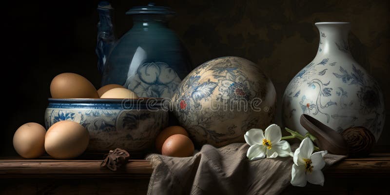 Fine Art Still Life Composition Colors Textures Hyper-rea One ...