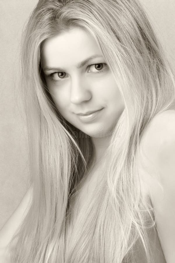 Fine-art woman portrait stock image. Image of close, cosmetics - 4115595