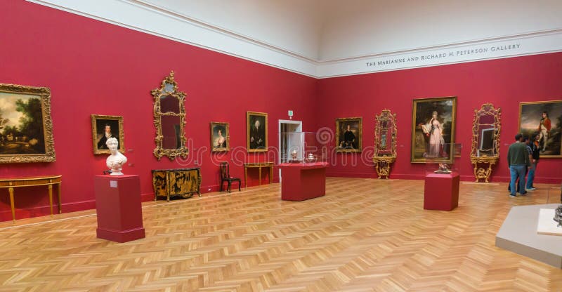 Fine Arts on Display Inside the De Young Museum in San Francisco ...