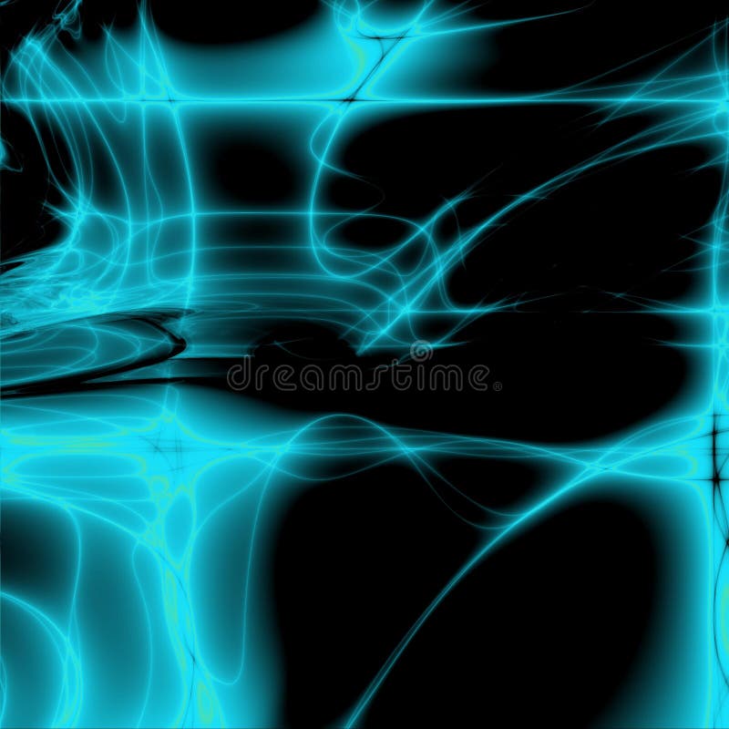 Fine blue glow lines stock illustration. Illustration of black - 736649