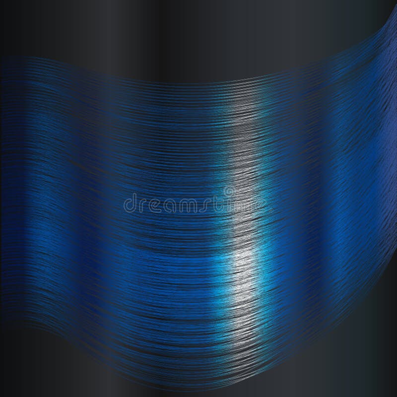 Fine Blue Thread stock vector. Illustration of yellow - 92778012