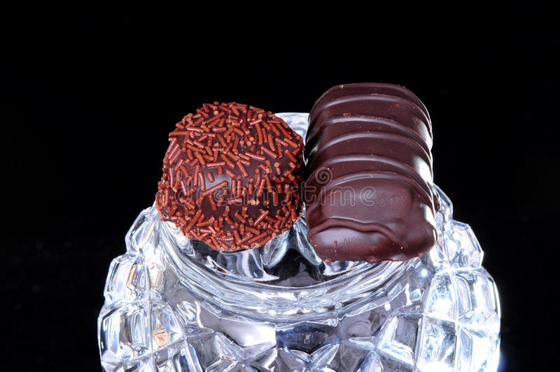 Fine chocolate candy stock photo. Image of group, closeup - 42916936