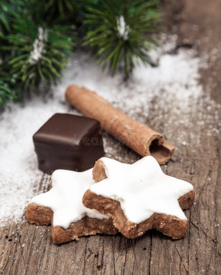 Fine cinnamon cookies stock image. Image of biscuits - 62239081