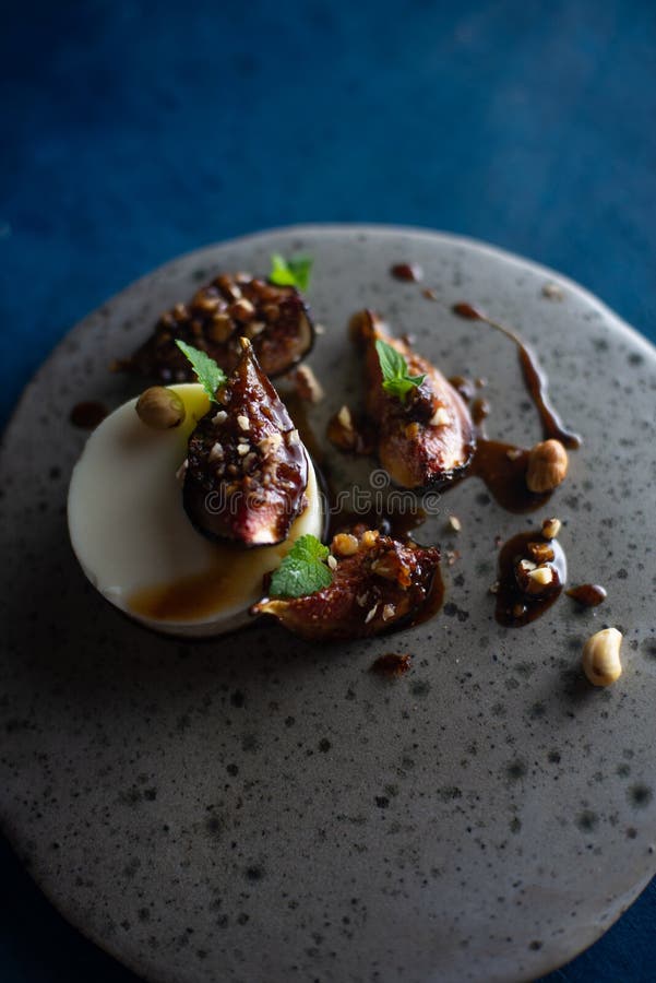 Fine cooking desert stock image. Image of foodie, desert - 218466435