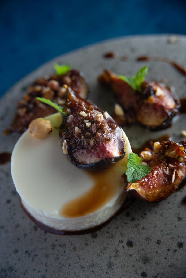 Fine cooking desert stock photo. Image of delicious - 218466440