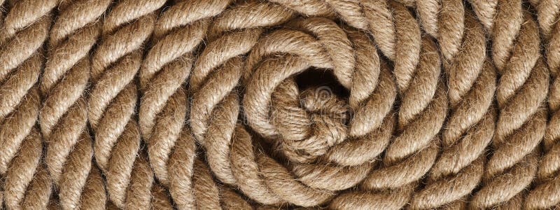 Fine Del Modello Della Corda Arrotondata Su Immagine Stock - Immagine ...