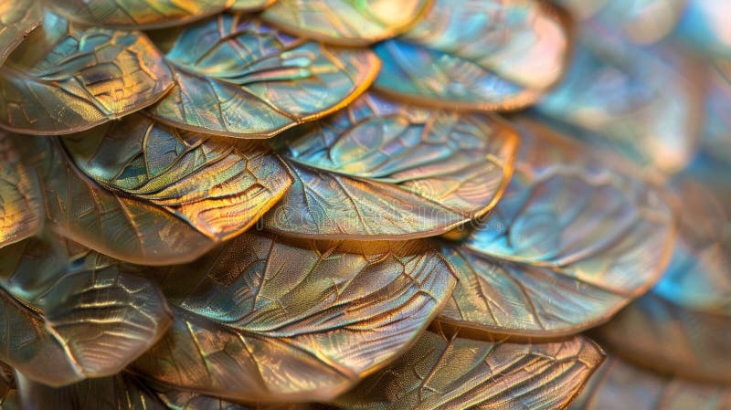 Fine and Delicate Scales Closely Layered and almost Translucent ...