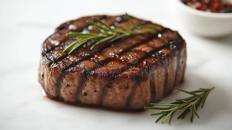 Fine Dining Experience Featuring Gourmet Steak Preparation in Modern ...