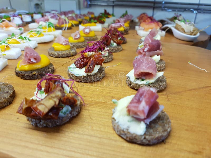 Fine dining food stock image. Image of plate, handmade - 141548487