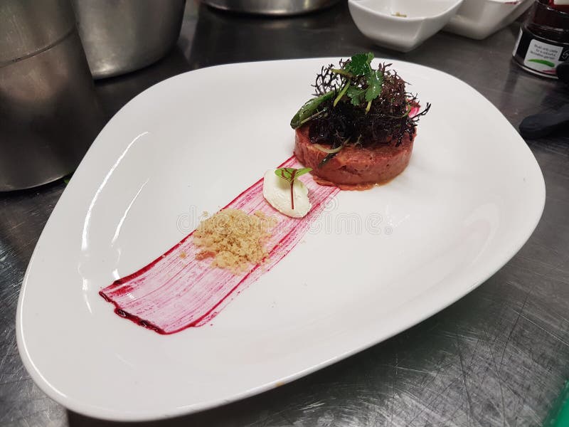 Gourmet food Restaurant stock photo. Image of diningbfood - 142091400